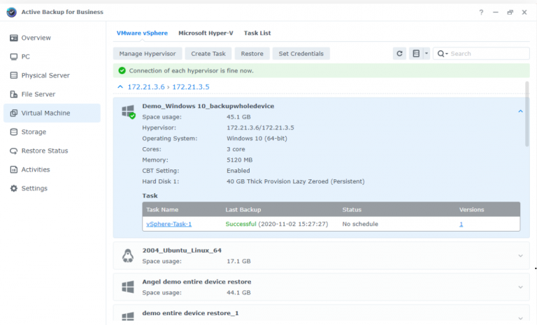 Active Backup for Business | KSG株式会社